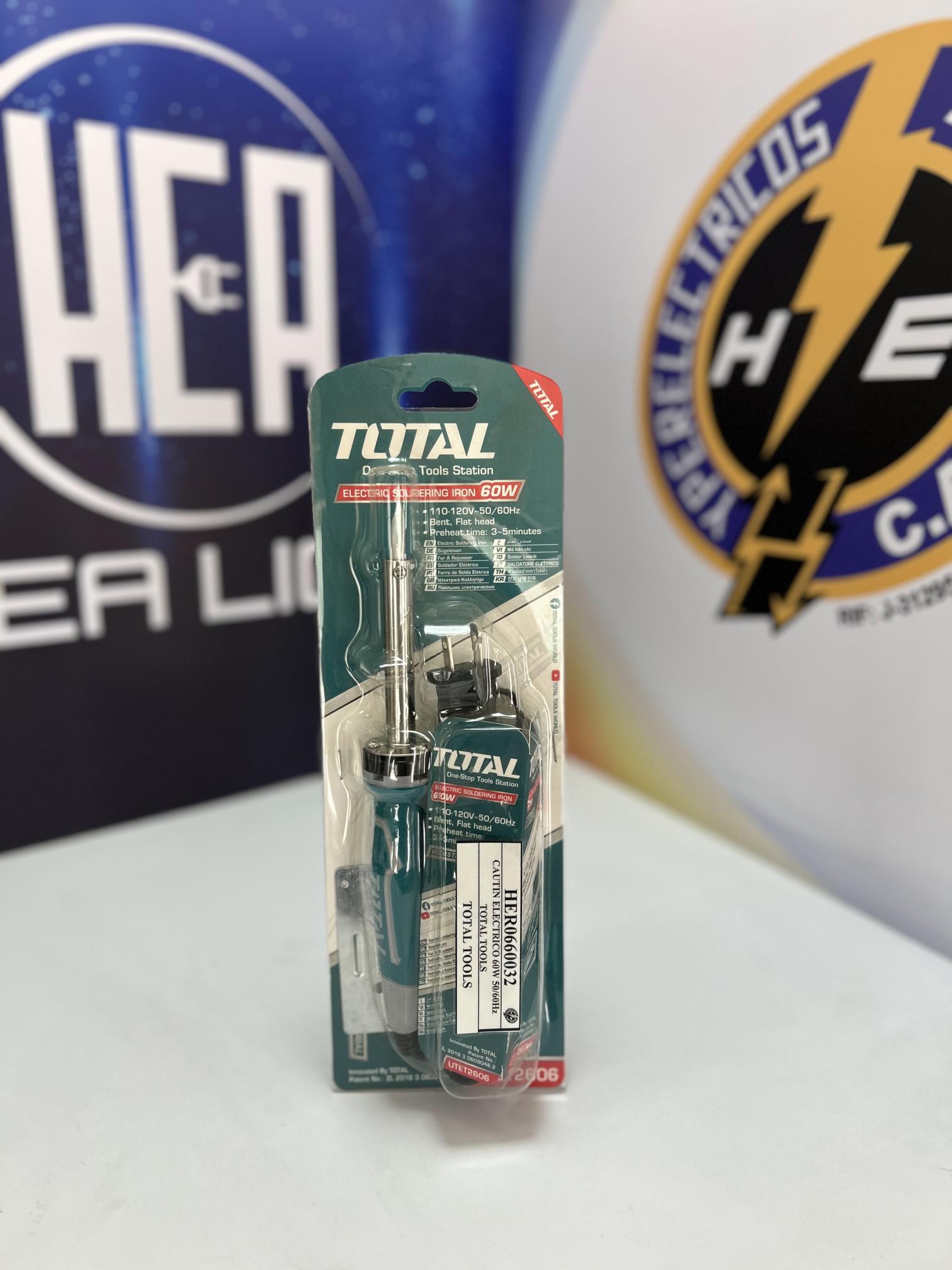 CAUTIN ELECTRICO 110-120V 60W 50/60Hz TOTAL TOOLS - Hyper Eléctricos