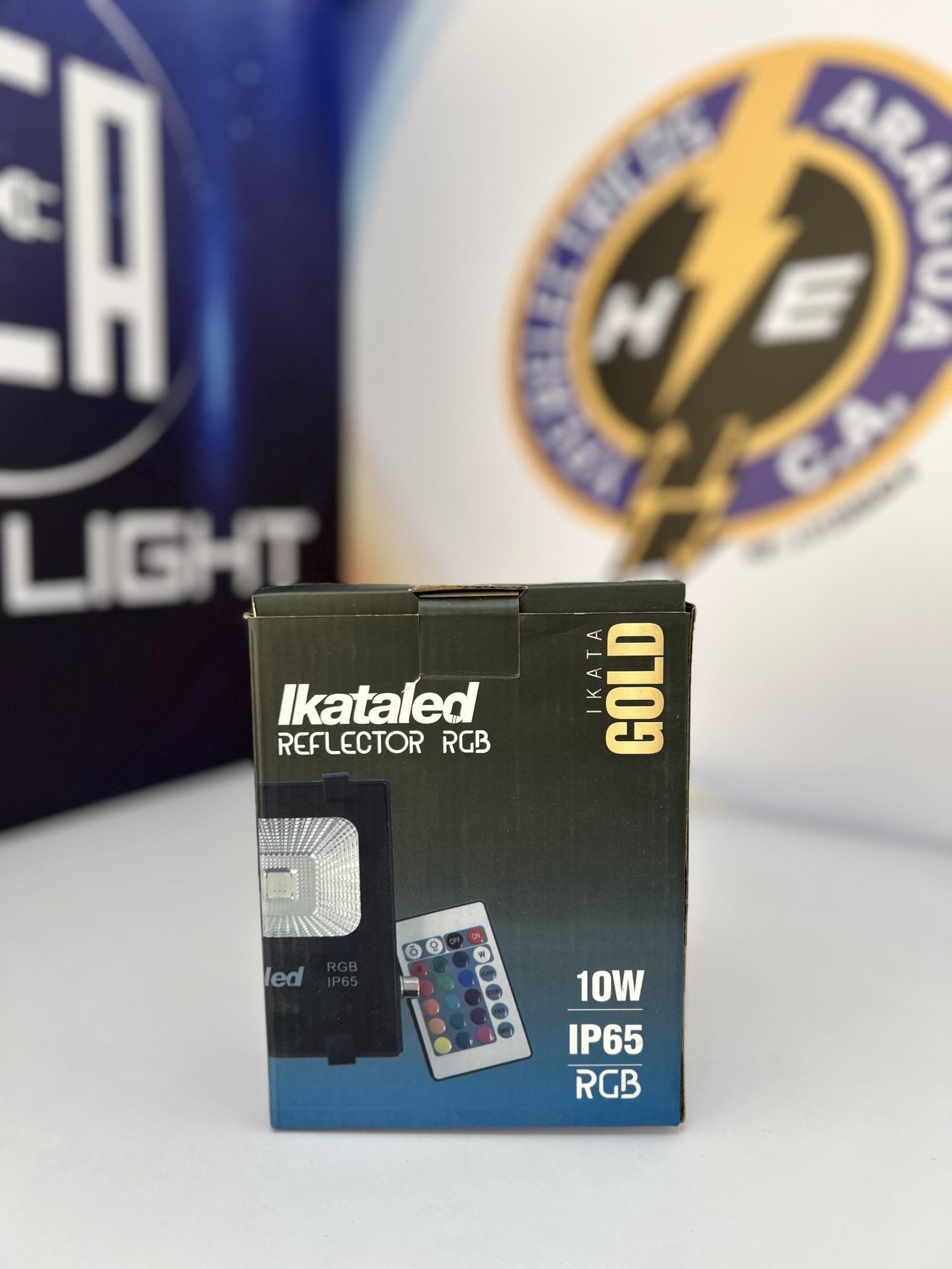 REFLECTOR LED RGB 10W 120-277V IKATALED - Hyper Eléctricos