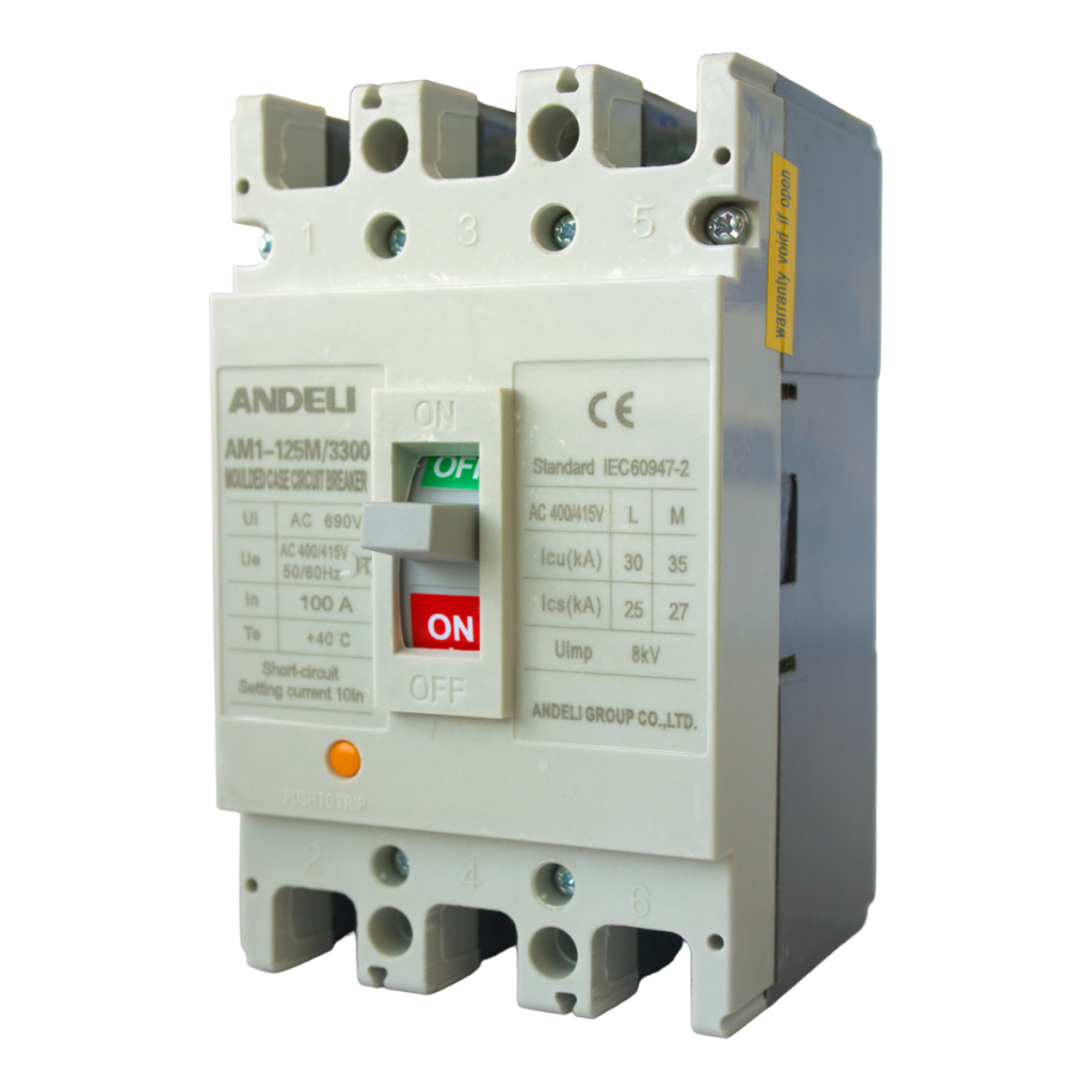 BREAKER INDUSTRIAL 3P 100A 690V ANDELI - Hyper Eléctricos