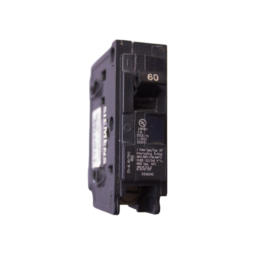 BREAKER QP 1P 60A EMPOTRABLE SIEMENS - Hyper Eléctricos